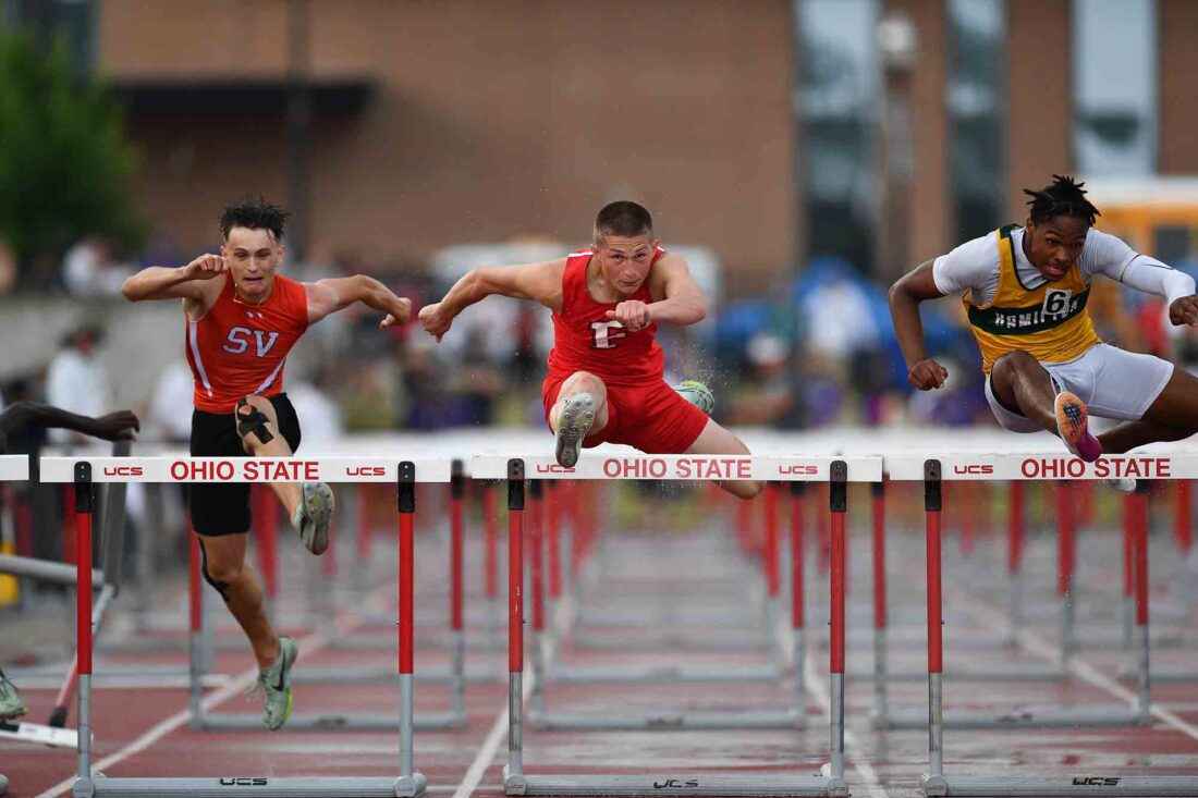 Austintown Fitch senior Nick Tibolla places seventh in the 110 hurdles ...